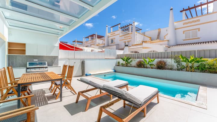 Luxurious 3 Bdr House W/ Pool & Bbq By Lovelystay - Algarve