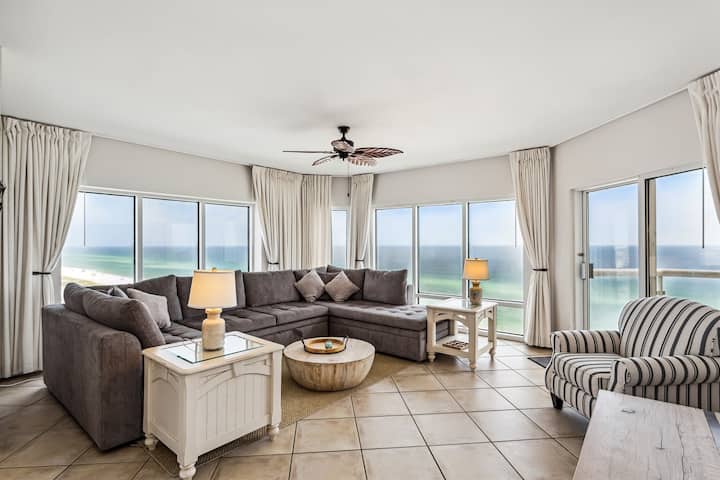 Breathtaking Gulf Views! Community Pool! Steps To - Pensacola Beach, FL