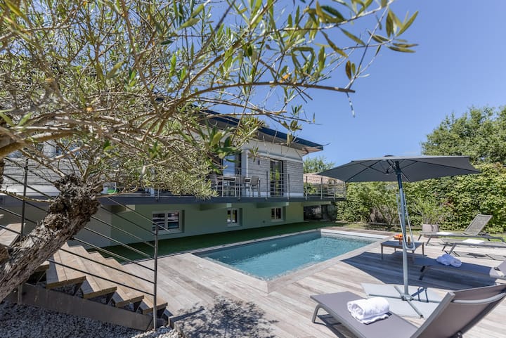 Cocoonr - Villa Violette - Piscine Privée - Gujan-Mestras