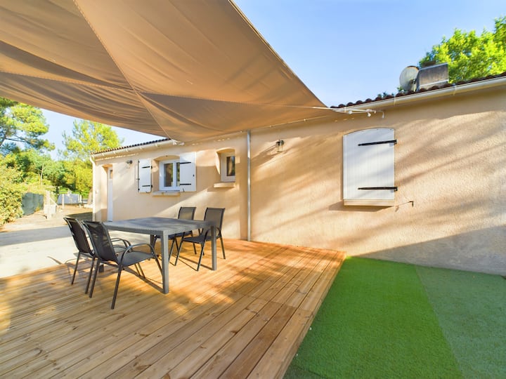 Maison Avec Jardin, Terrasse & Pétanque - 6 Pers - Saint-Gilles-Croix-de-Vie
