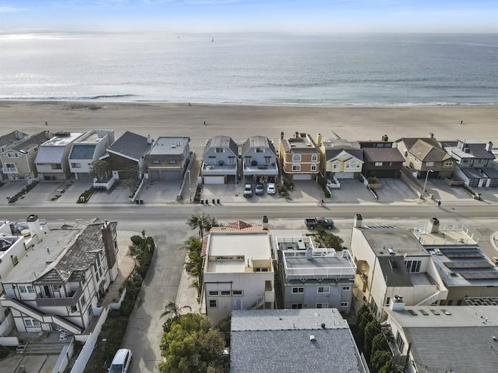 Luxury Oceanview Mansion Across From The Sand+dogs - Oxnard, CA