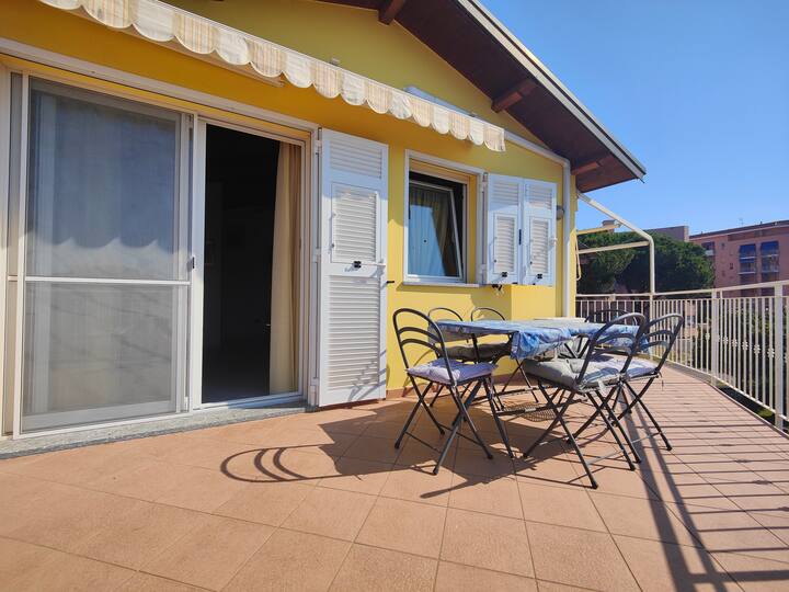 Ampio Trilocale Con Terrazzo By Tempovacanza - Andora