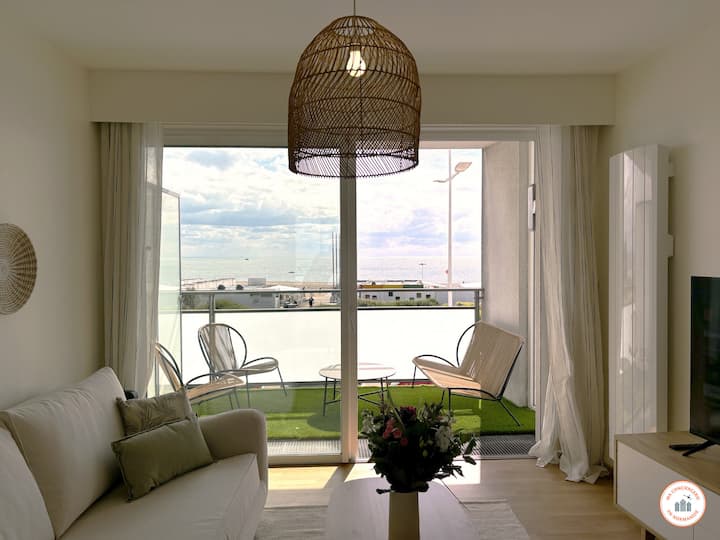 Le Cosy - Vue Mer Terrasse Et Parking - Le Havre