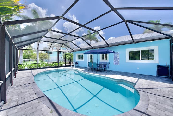 Canal Front Home With Private Pool-flamingo Bay - Fort Myers Beach, FL