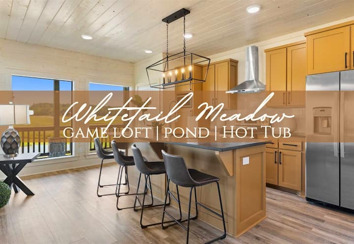 Pet-friendly Cabin | Game Loft | Hot Tub | Pond - Broken Bow