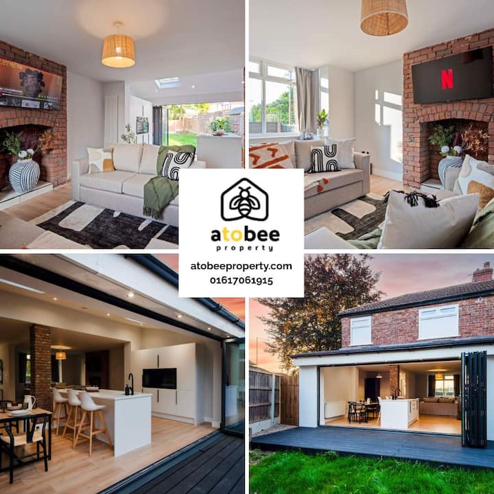Stylish Home | Etihad | Co-op Live - Free Parking - Manchester