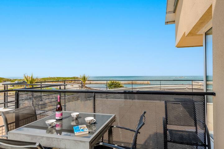 Appartement Vue Mer - Plage à 30m - Plouescat