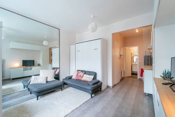 Miroir En Lumière - Studio à 10min Du 13e, Paris - Ivry-sur-Seine