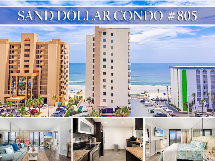 New! Sand Dollar Condo - Ocean View #805 - Port Orange