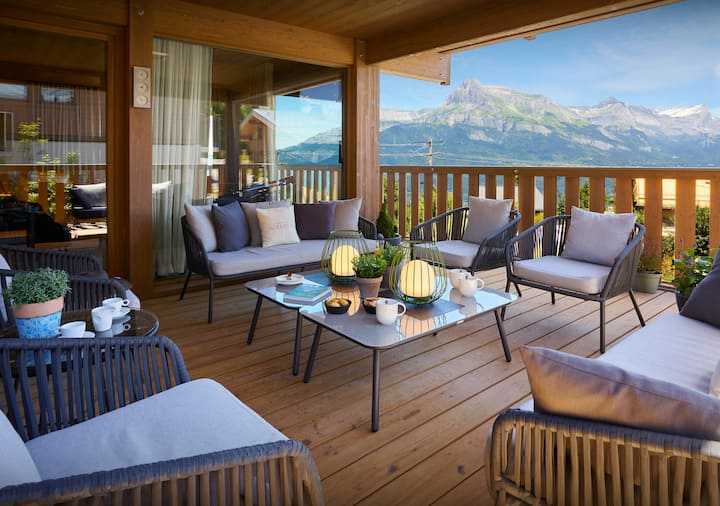 Montagnes Et Bain Nordique - Combloux