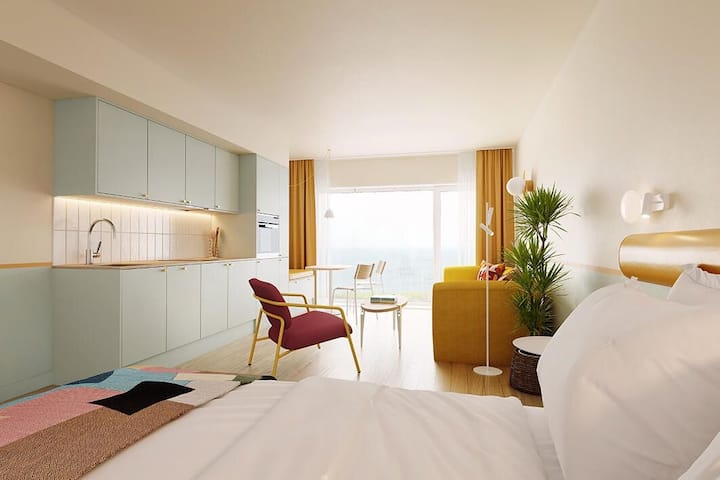 Large Studio And Bunk Room With Cot - Cornwall