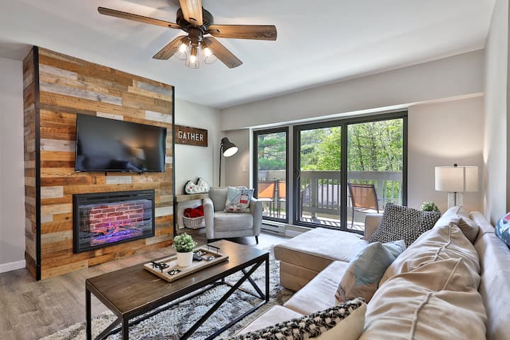 Modern Condo: Pool, Hot Tub, Sauna, Shuttle, Gym. - Killington, VT