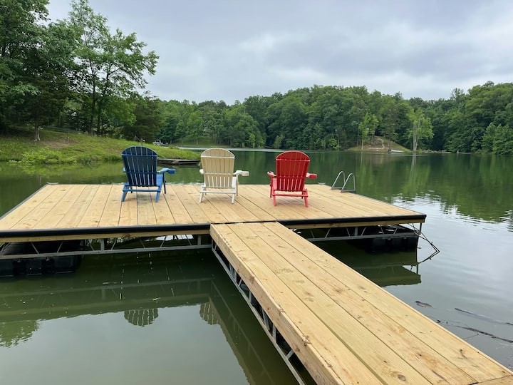 4br Lakefront Home W/ Private Dock And  Kayaks - Dandridge, TN