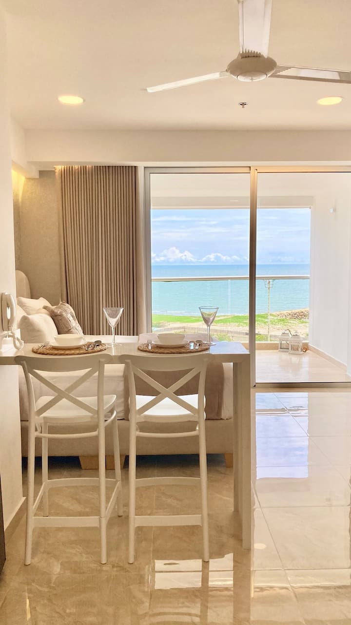 Cb708 Modern Suite In Crespo Sea View Wifi - Cartagena