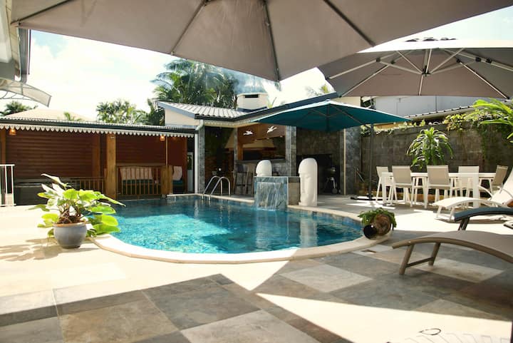 Le Filao - Piscine Chauffée Et Spa - La Réunion