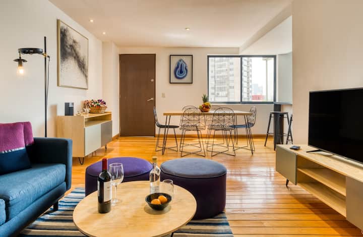 Roomy 2b Roma Next To Parque España - Ciudad de México