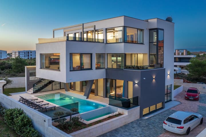 Designer's Villa Nerra With A Sea View - Medulin