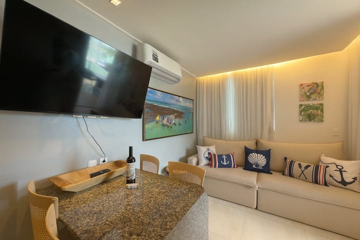 Appartement en bord de mer avec vue sur la mer et piscine privée ...