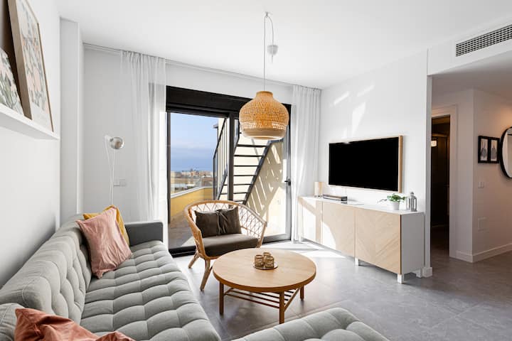 Marinsa Beach,3 Bed Penthouse - Torrox Costa