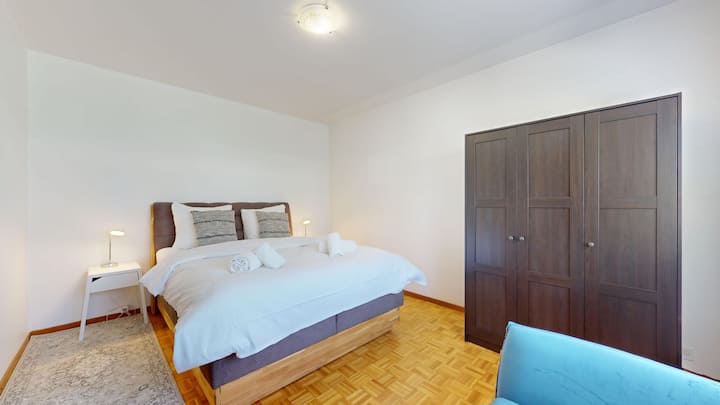 Appartement D Une Chambre Dans Un Quartier Calme - Crans-Montana