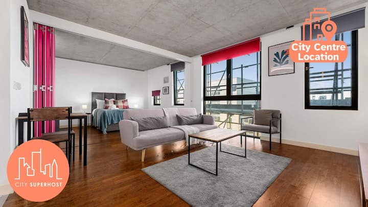 Stunning Canal Side Flat By City Superhost - Mánchester