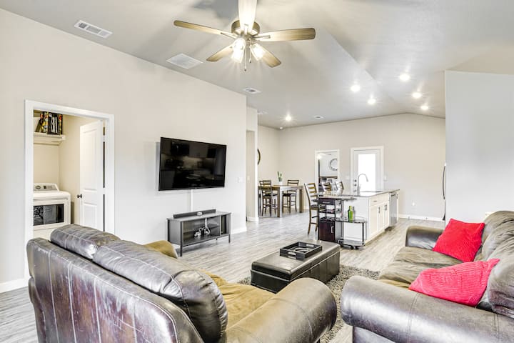 'Urbana Cabana:' Modern Home 8 Mi To Texas Tech! - Lubbock, TX