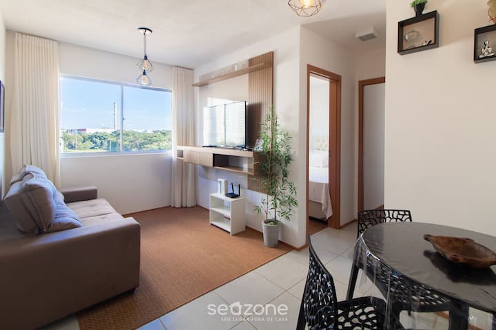 Apartment 10 Minutes From Buriti Shopping Vam0504 - Goiânia