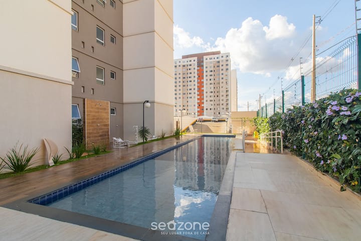 Apartment 10 Minutes From Buriti Shopping Vam0504 - ゴイアニア