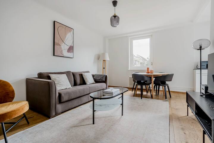 Blueground | St. Johann, W/d, Balcony, Nr Market - Bâle