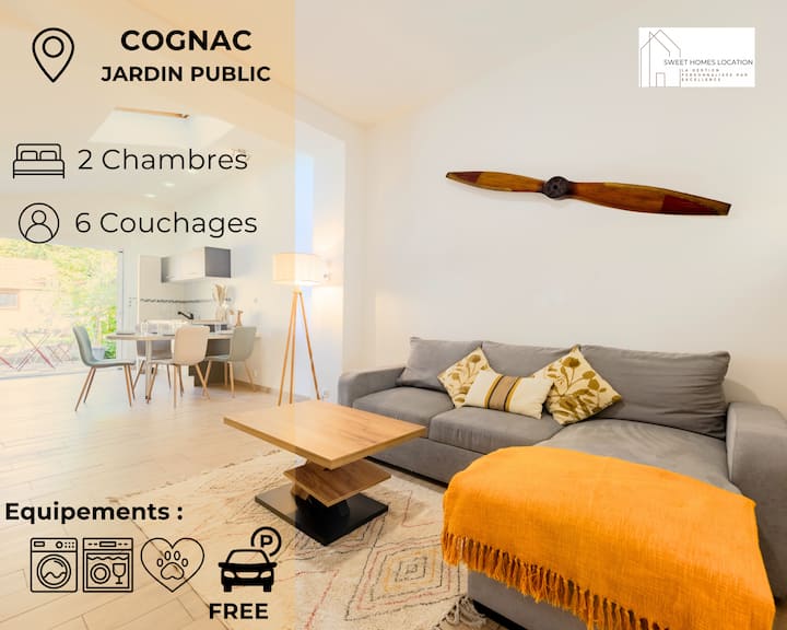 Sweet Homes Maison Jardin Public - Cognac