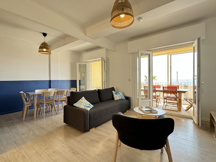 Appartement Panoramique Vue Mer Au Cœur De Valras - Valras-Plage