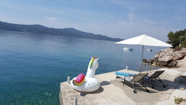 Holiday Home Odiseja One Bedroom Apartment Terrace - Slano