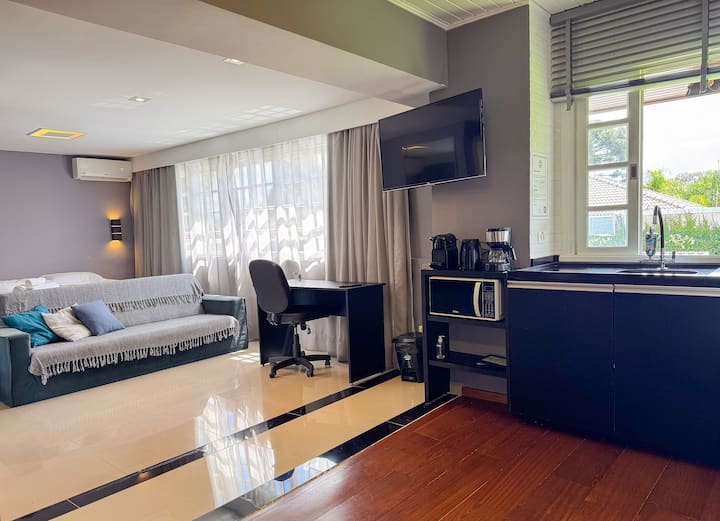 óPera 3 Quartos · Aconchegante, Vista Garden, 2 Va - Curitiba