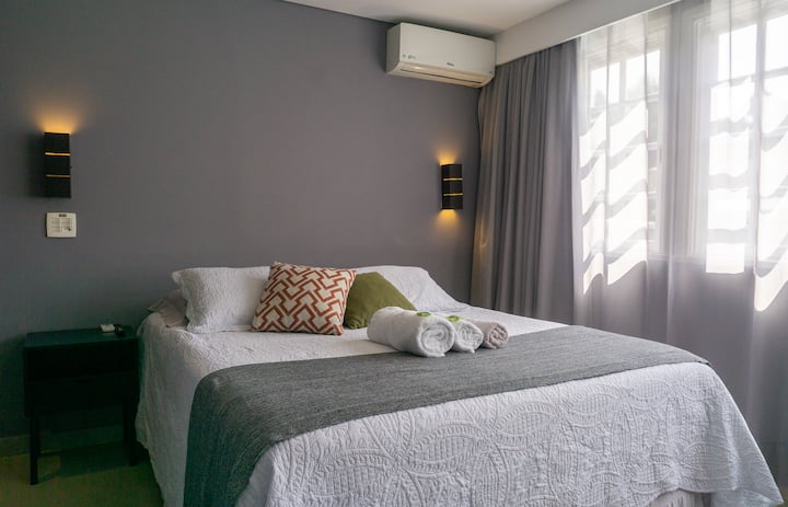 óPera 3 Quartos · Aconchegante, Vista Garden, 2 Va - Curitiba