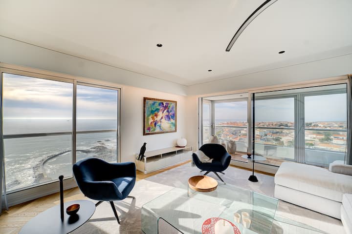 ÉLégant Penthouse Avec Vue Mer Double Garage - Les Sables-d'Olonne