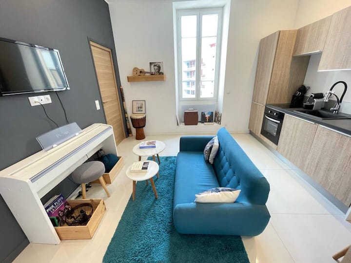 2 Pièces Central Beausoleil - Monaco