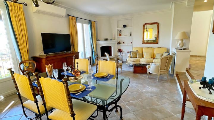 Typical Provençal House With Air Conditioning, Par - La Colle-sur-Loup