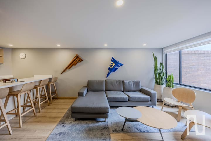 Nok Stylish 3br Apt & Fast Wi-fi Bogotá - Bogota