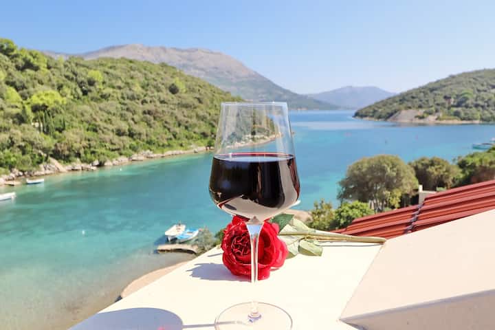 One Bedroom Apartment With Terrace And Sea View - Korčula