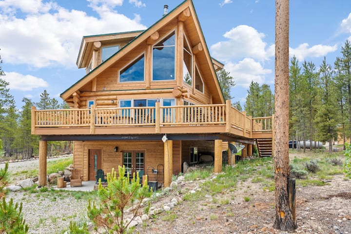 4bd Log Home In Twin Lakes, Amazing Views, Pets Ok - Twin Lakes, CO