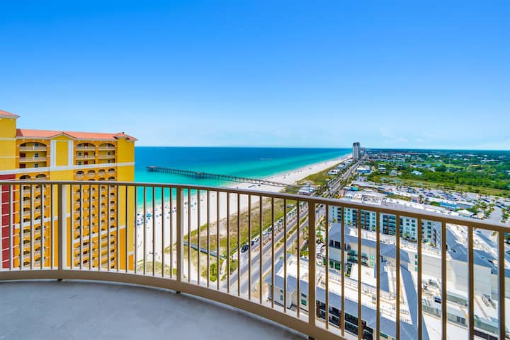 Penthouse Paradise Steps To Pier Park! Sleeps 6 - Panama City Beach, FL
