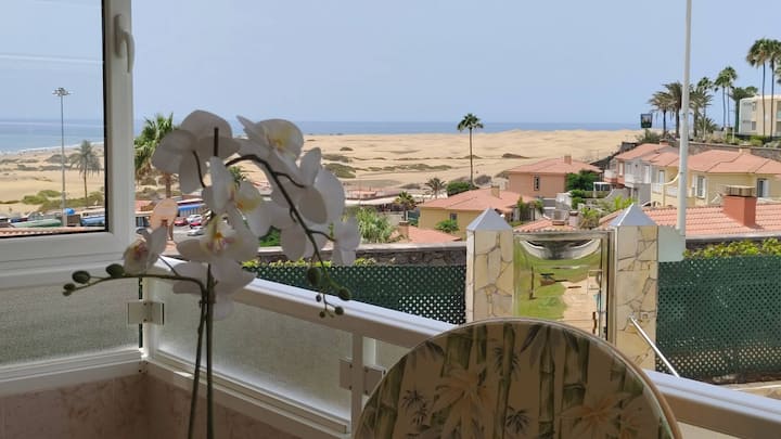 Apartment With Beautiful View At Maspalomas Dunes - Playa del Inglés