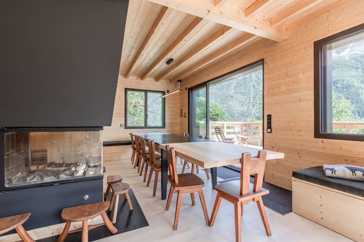 Chalet Soljanel, Adossé à La Forêt, Face Au Mont-b - Chamonix