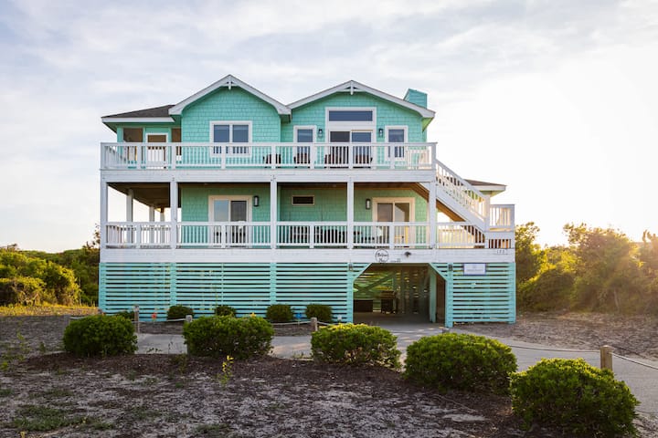 Steps To Beach, Heated Pool, Hot Tub, Pet Friendly - Duck, NC