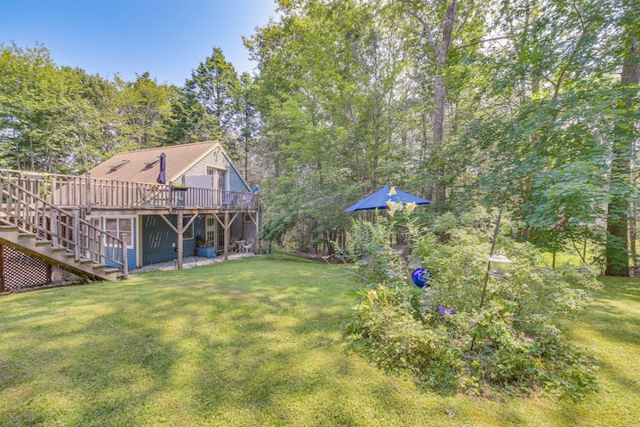 Cozy Boothbay Studio W/ Patio ~ 5 Mi To Harbor! - Boothbay Harbor, ME