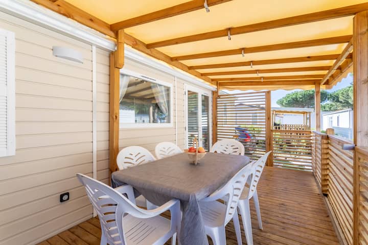 Mobil Home 3ch Acces Direct Plage - Canet-en-Roussillon