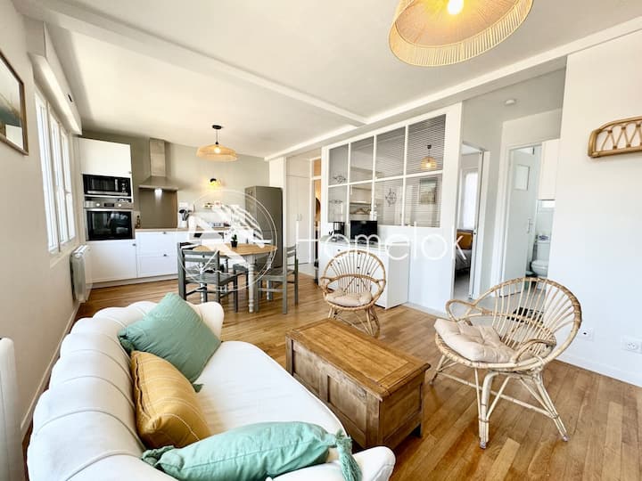 Lovely T2 Neuf Archi Cosy - Plein Bourg - Fontaine Notre-Dame de Larmor-Plage