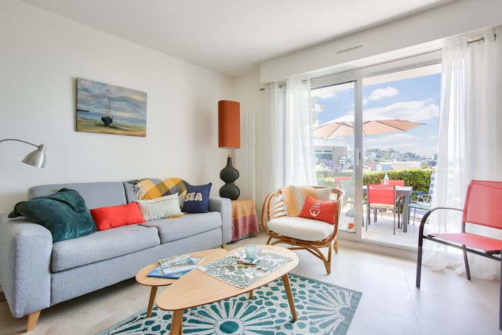 À 25m De La Plage, Vue Mer, Appartement Pour 4 - Erquy