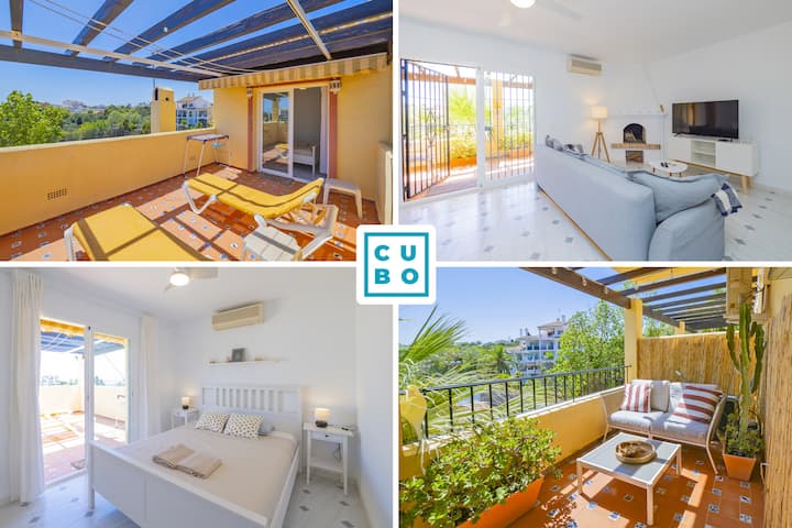 Cubo's Tennis Paradise Duplex - Calahonda