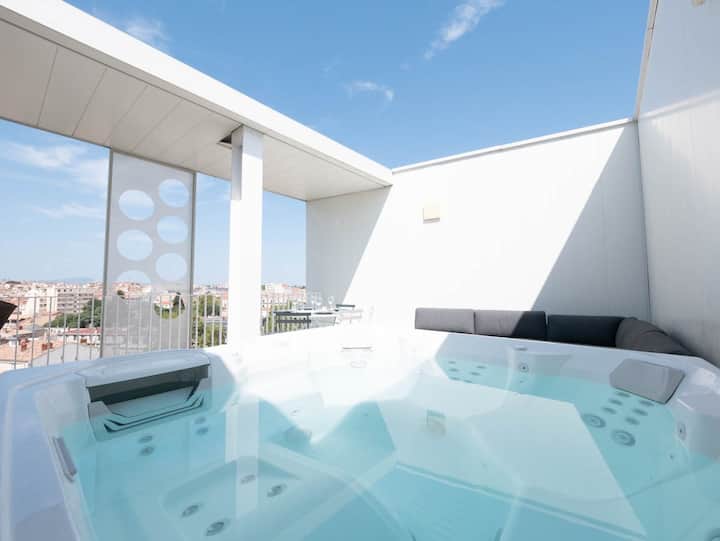 Le Gratte-ciel - Spa, Clim Et Parking - Montpellier
